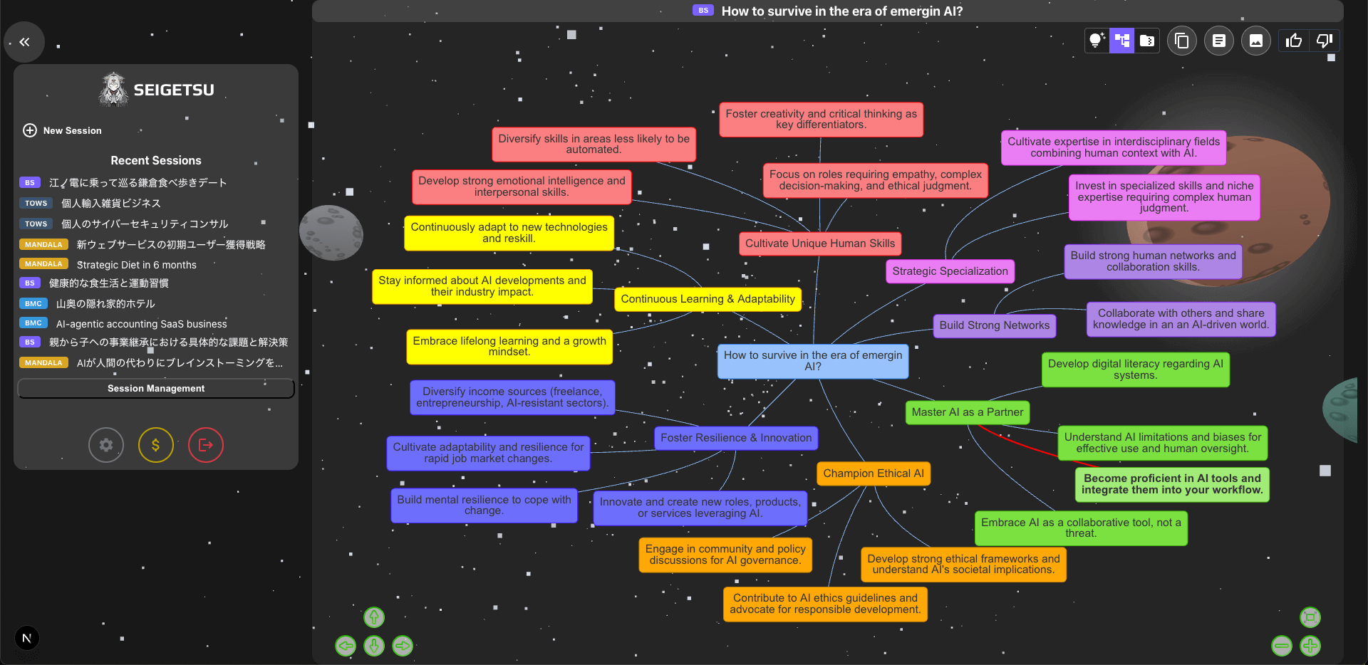 Multi-AI Brainstorming SEIGETSU